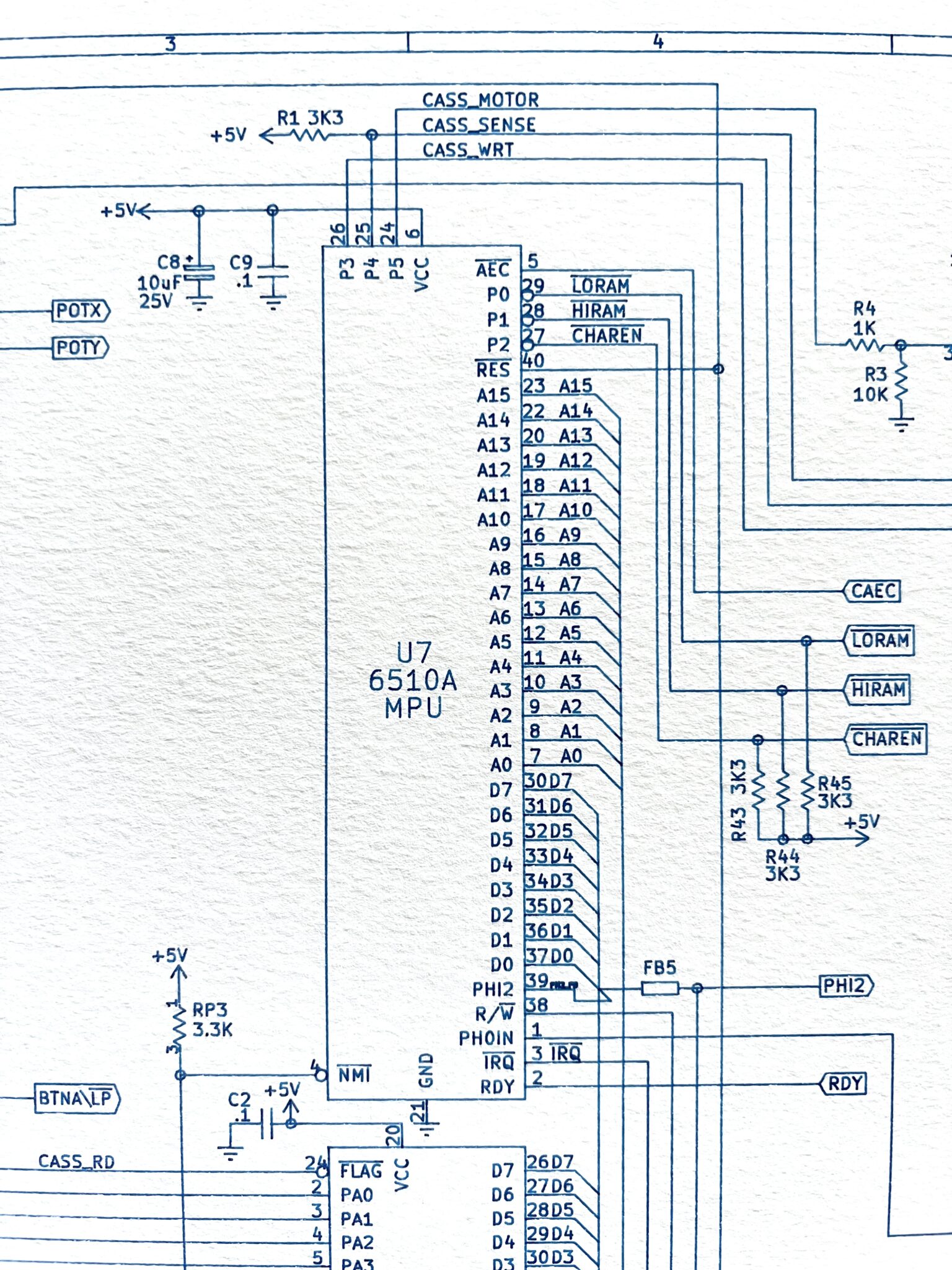 Commodore 64 250407 Replica Schematic Art Plot - Shop @paulrickards